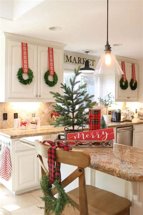 Ideas For Christmas Decorating Above Kitchen Cabinets Besto Blog