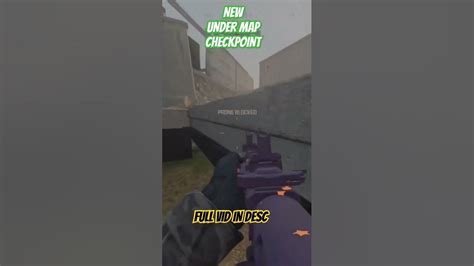 Cod Mw3 New Under Map Checkpoint Callofduty Gaming Codmobile