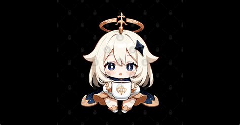 Cute Paimon Chibi Sticker For Genshin Impact Fans Paimon Genshin Impact Magnet Teepublic