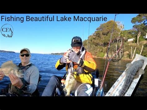 Fishing Lake Macquarie | catching bream | catching flathead | Hobie kayak fishing - YouTube