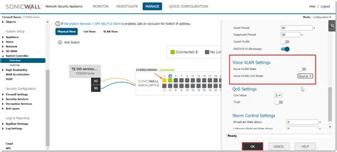 How To Configure Voice Vlan And Qos On Sonicwall Switch