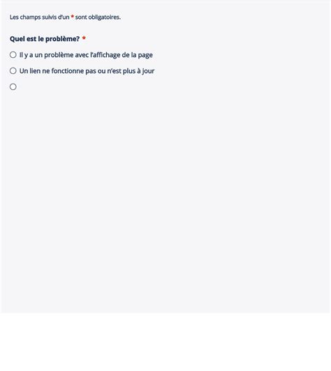 Rétroaction Des Utilisateurs Système De Design Gouvernemental