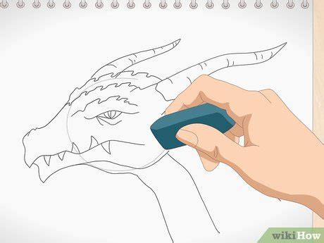 How To Draw A Dragon Head With Pictures WikiHow How To Draw A Dragon Head With Pictures WikiHow