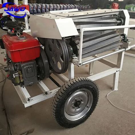 Industrial Hemp Fiber Decortication Machine False Banana Fiber