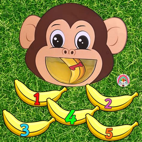 Recurso Cinco Macaquinhos Professora Jani