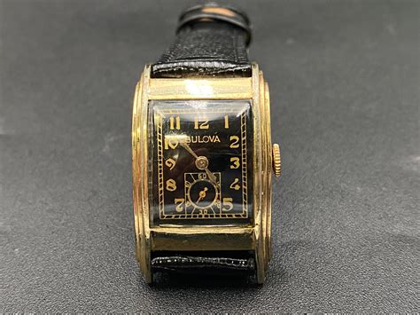 1938 bulova rite angle 10krgp watch manual wind 8az 17j etsy
