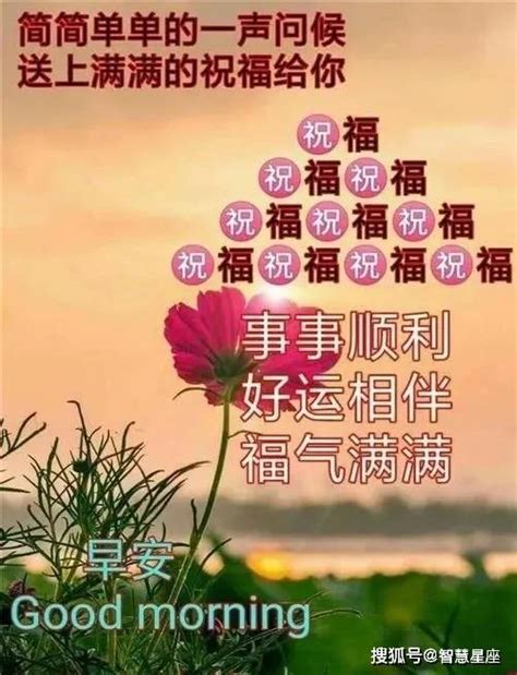 5月8日周六的早安问候语暖心 周六早上好祝福大家的问候动态图 平安