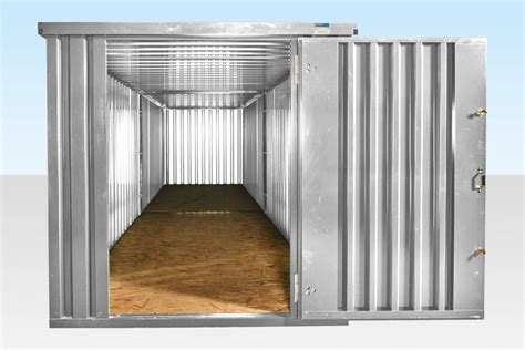 M X M End Linked Flat Packed Container Bundle Galvanised Sharks
