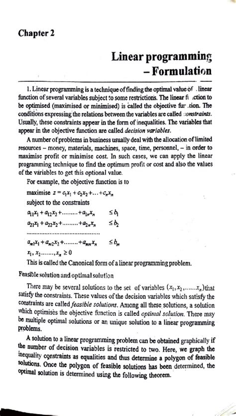 Chapter 2 Linear Programming Formulation And Solutions Or 101 Studocu