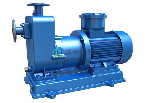 Zcq型自吸式衬氟塑料磁力泵 磁力驱动泵磁力泵上海浦邦泵业有限公司