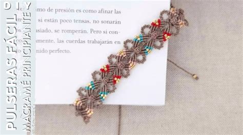 DIY COMO HACER PULSERAS FÁCIL Y RÁPIDO EN MACRAMÉ PARA PRINCIPIANTES