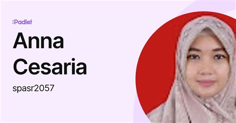 Anna Cesaria Spasr2057 Profile Padlet
