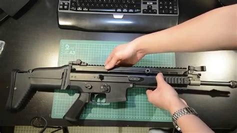 We Airsoft Fn Herstal Mk 16 Mod 0 Scar L Review Youtube