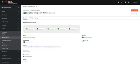 gitops using red hat openshift pipelines tekton and red hat advanced