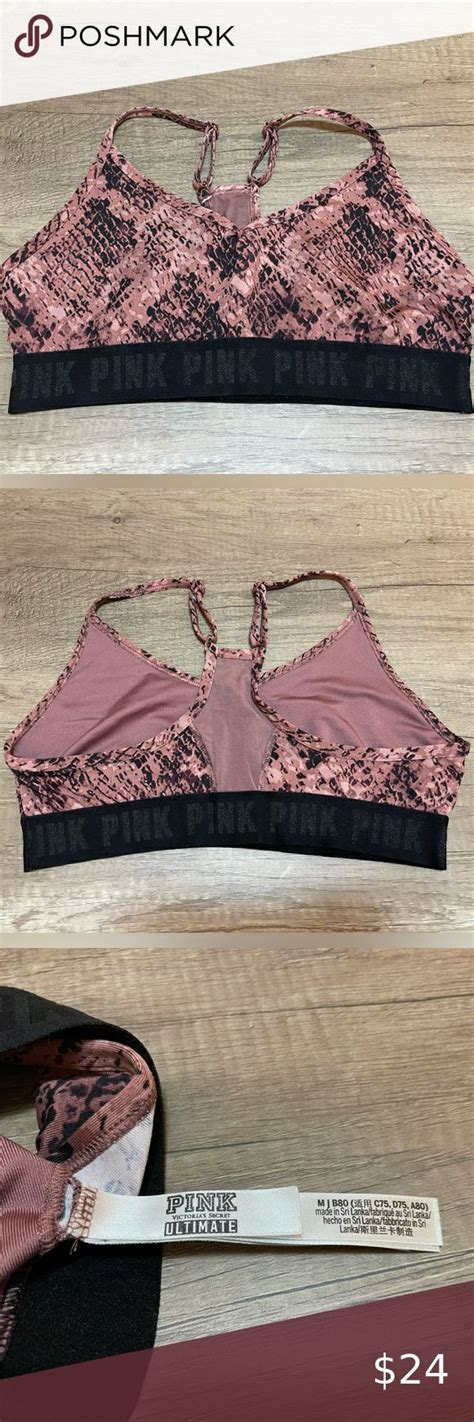 Pink Ultimate Sports Bra Sports Bra Bra Fashion Trends