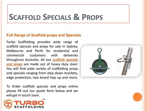 Ppt Scaffolding Accessories And Components Guide Powerpoint