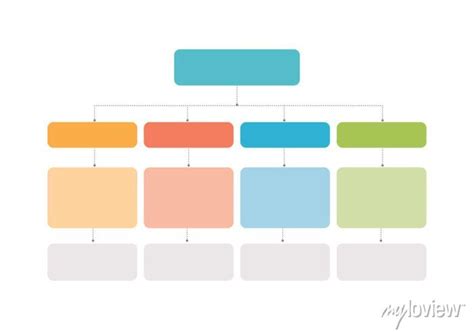 Infographic Flowchart Workflow Diagram Organization Chart Wall