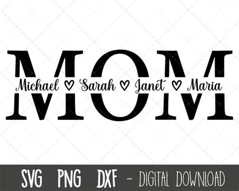 Digital Prints Prints Art And Collectibles Best Mom Svg Mothers Day Svg