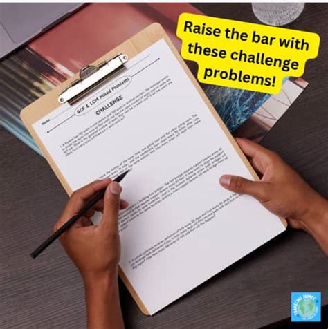 Greatest Common Factor And Least Common Multiple Gcf Lcm Word Problems 6th Grade