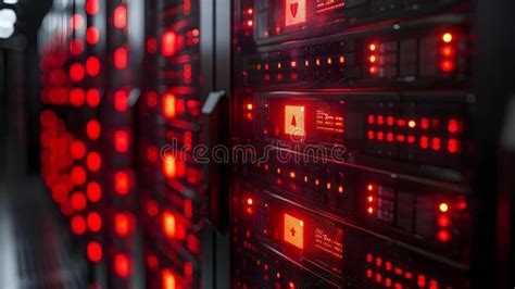 Network Security System Alerting To Hacking Attempt Indicated By