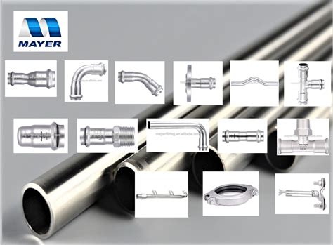 Durable Thin Wall 304 Stainless Steel Pipe Price Dn15 300 Mayer