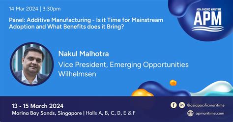 Asia Pacific Maritime Apm On Linkedin Apm Apm Asiapacificmaritime