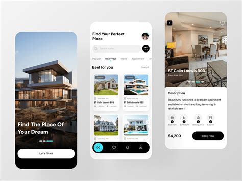 Real Estate Mobile App Design Behance