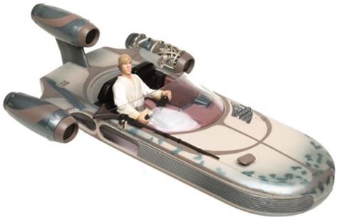 Buy Star Wars Luke Skywalker And Landspeeder With Mobile Hovering