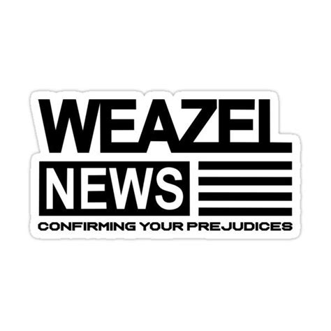 Weazel News Sticker By Suburb4n