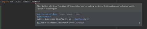 Help Getting Class Is Compiled By A Pre Release Version Of Kotlin And Cannot Be Loaded By