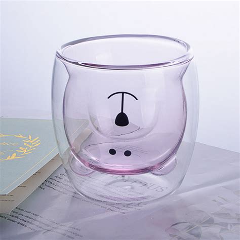Mignon Arbre De Noël Tasse Double Paroi Verre Tass Grandado
