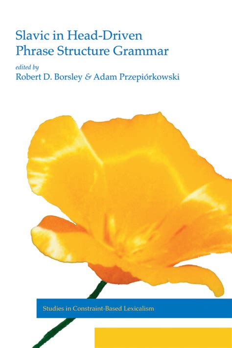 Slavic In Head Driven Phrase Structure Grammar