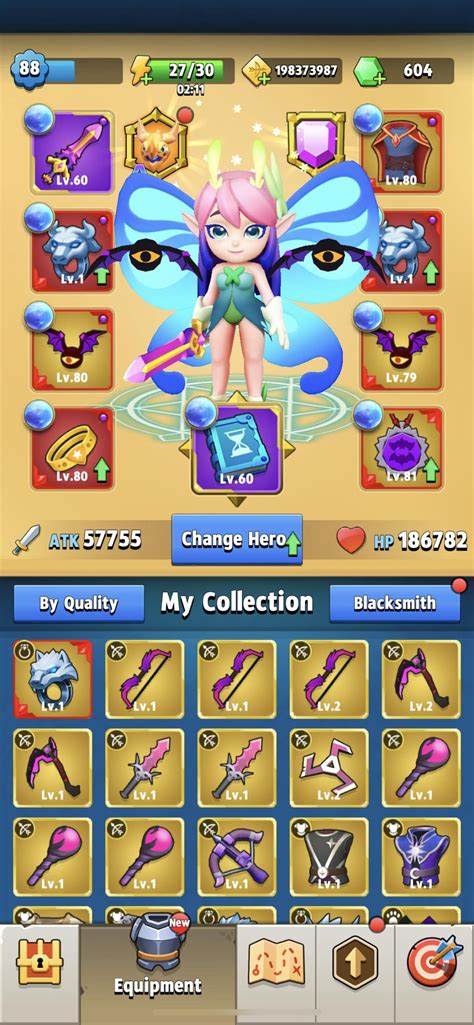 Almost joining the 60k club! : r/Archero