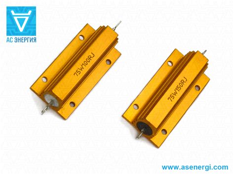 Резисторы силовые в алюминиевом корпусе AH, HS, RX24 – АС Енергія