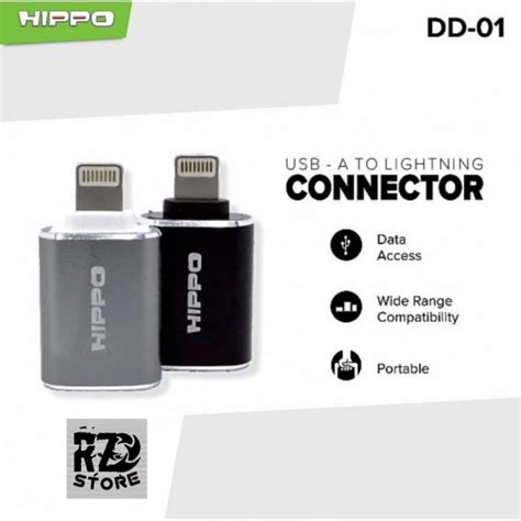 Jual Otg Hippo Lightning Sambungan Otg Hippo Lightning Connector Shopee Indonesia