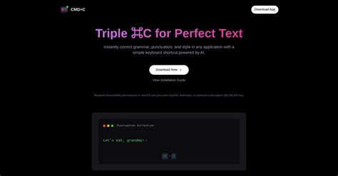 Cmd C App Text Correction Taaft