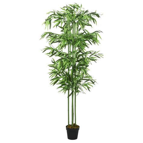Bambú Artificial 576 Hojas 150 Cm Verde Vidaxl Leroy Merlin
