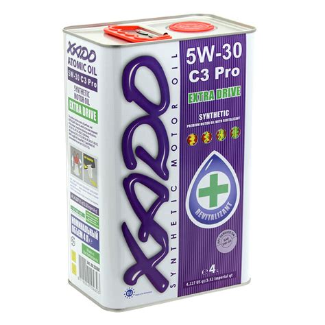 XADO engine oil 5W30 SN - Mercedes Benz approval 229.51 engine oil ...