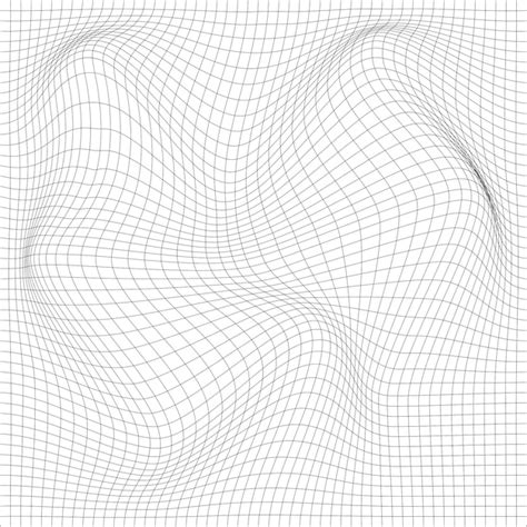Premium Vector Distorted Wave Monochrome Texture Dynamical Rippled Surface