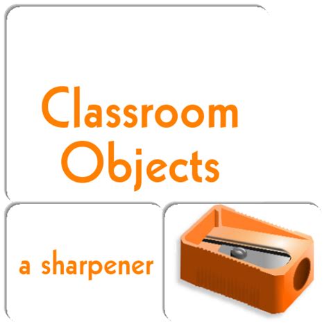 Classroom Objects Match The Memory