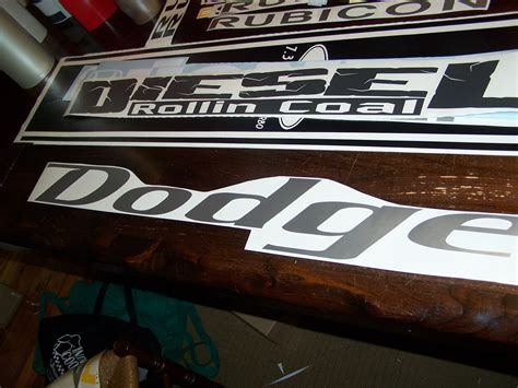 Dodge Windshield Decal Banner Sticker Choose Color And Size Vellosvinyl