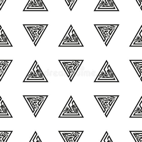 Background With Geometric Patterns Stock Vector Illustration Of