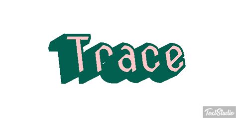 Trace Word Animated  Logo Designs