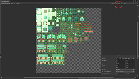 Unity教程1如何切割我的图片素材并使用tilemap搭建游戏背景（pixels Per Unit设置不合适问题） Csdn博客
