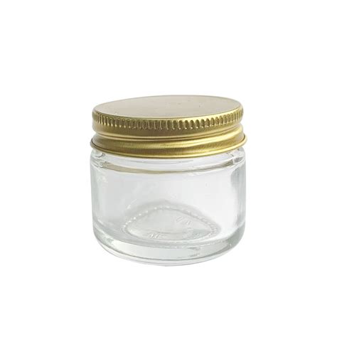 Pote De Vidro Para Vela 30g C Tampa Metal 10 Unidades Piresembalagens