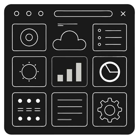 Gr Fico De Kit De Elementos Simples Da Ui Da Web Vetor Premium Gerado