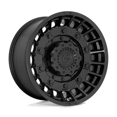 Fuel D Militia X X ET Flat Black Wheels Free Shipping From DriftShop