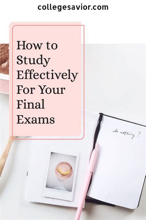 How To Study Effectively Nail Your Final Exams Artofit
