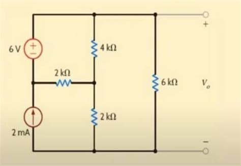 Solved Question A Find Vo Using Superposition Theorem B Chegg
