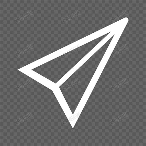 선형 아이콘 종이 비행기 Png 일러스트 무료 다운로드 Lovepik